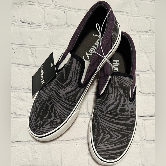 Hurley | Shoes | Nwt Hurley Multitone Gray Slip On Shoes Boys 5 | Poshmark
